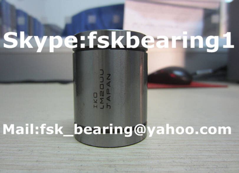 LM20 UU Linear Motion Bearings Five Row Linear Rail Bearing 20mm × 32mm ...