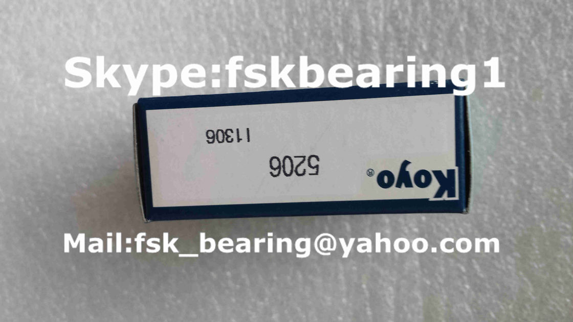 Double Row 5206 Angular Contact Ball Bearing KOYO Thrust Ball Bearing