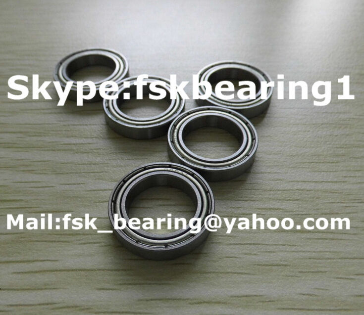Steel Cage 6803ZZ Thin Wall Ball Bearing for Motor Vehicle Gearing Part