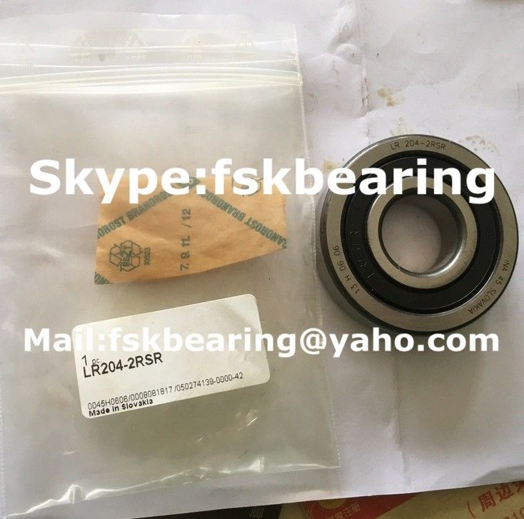 Double Sealed Track Rollers High Precision ball bearing Angular Contact ...