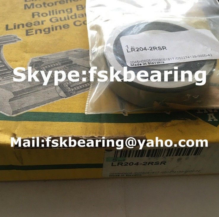 Double Sealed Track Rollers High Precision ball bearing Angular Contact ...