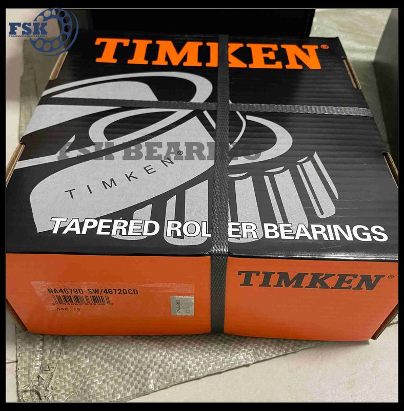 Tapered Two Row Roller Bearings NA46790 SW/46720CD Inched Size ISO9001-2000