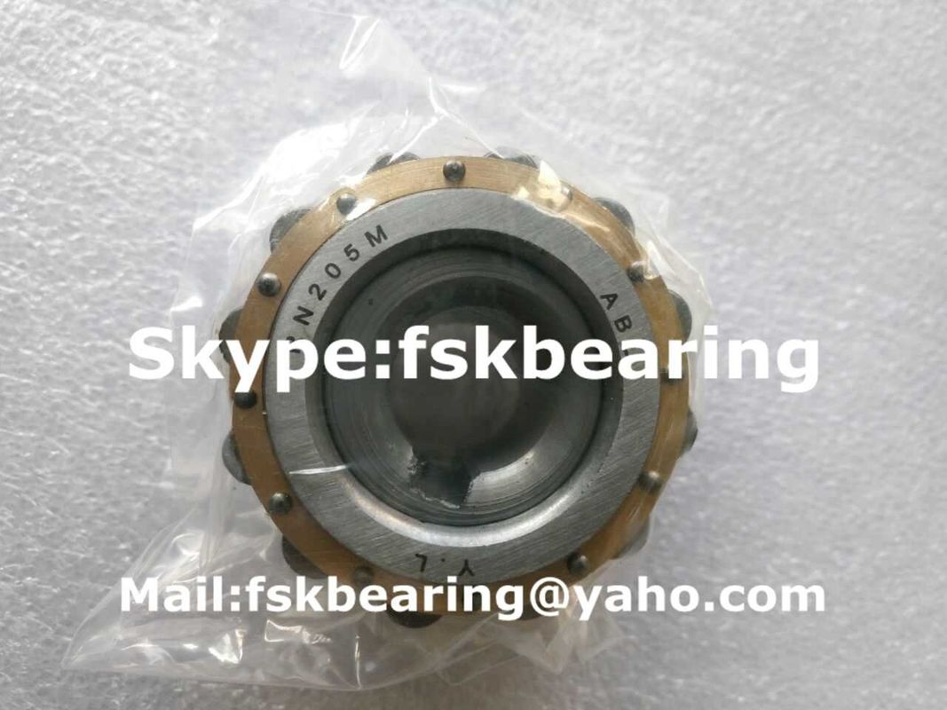 Brass Cage Steel Pin RN205M Eccentric Roller Bearing For Reducer 25mm × ...