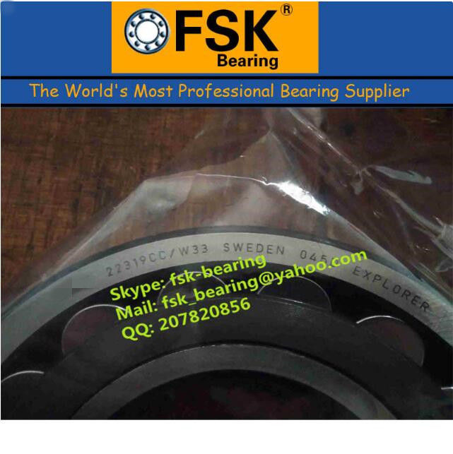 Steel Cage Spherical Roller Bearings 22319CC/W33 95 X 200 X 67mm