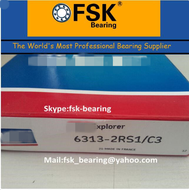 Double Rubber Sealed Deep Groove Ball Bearing 6313 2RS China High Speed ...