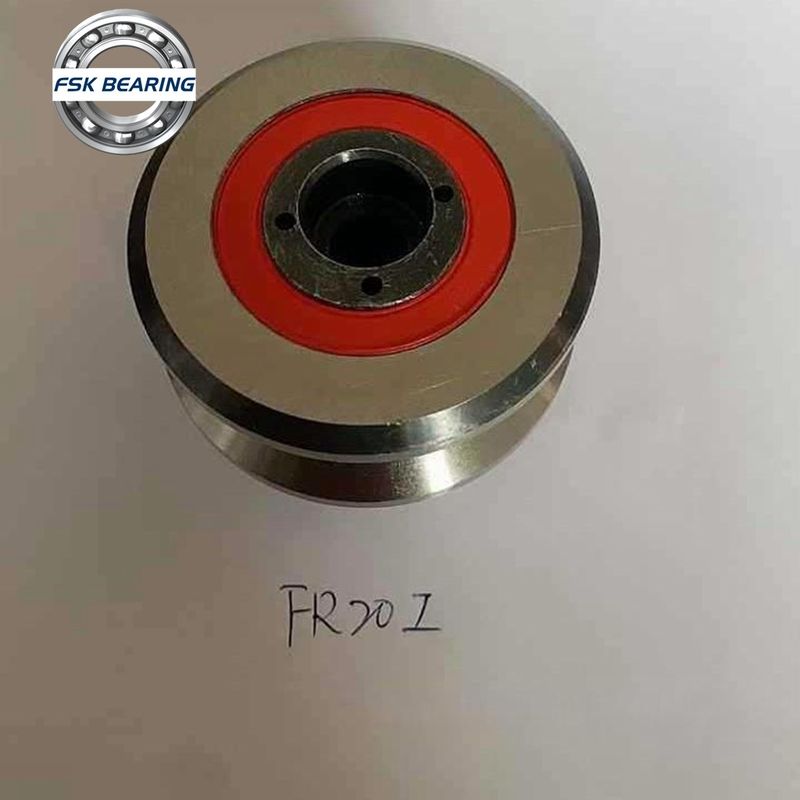 Long Life FR20 V-Groove Double Row Guide Roller Bearing 11x22.7x46mm ...