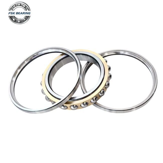 FSK Brand QJ 228 N2MA/C3 Single Row Angular Contact Ball Bearing 140* ...