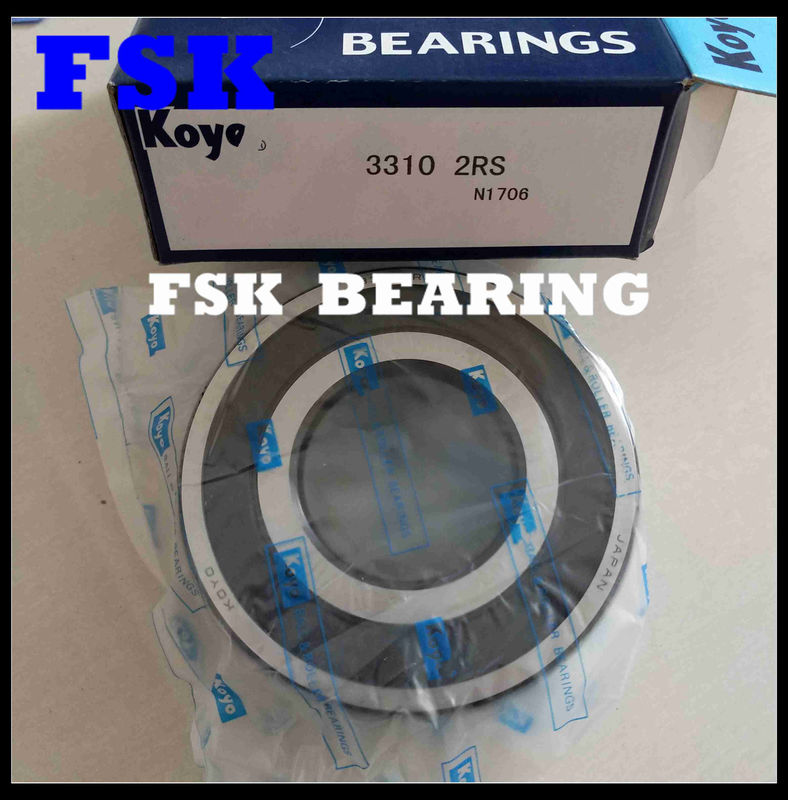 High Speed Double Row Angular Contact Bearing 3310 2RS , 3310 , 3056310 ...