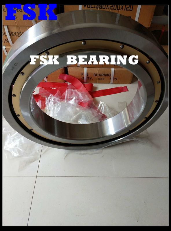 Large Size 6072M Deep Groove Ball Bearing For Rolling Mill , Brass Cage