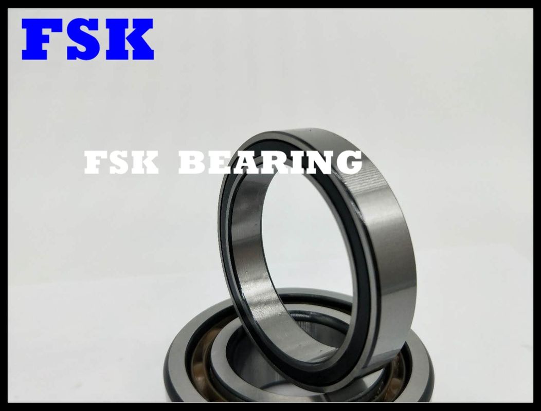 Thin Walled 3810 2RS , 38104 2RS Angular Contact Ball Bearing Double Row For Spindle