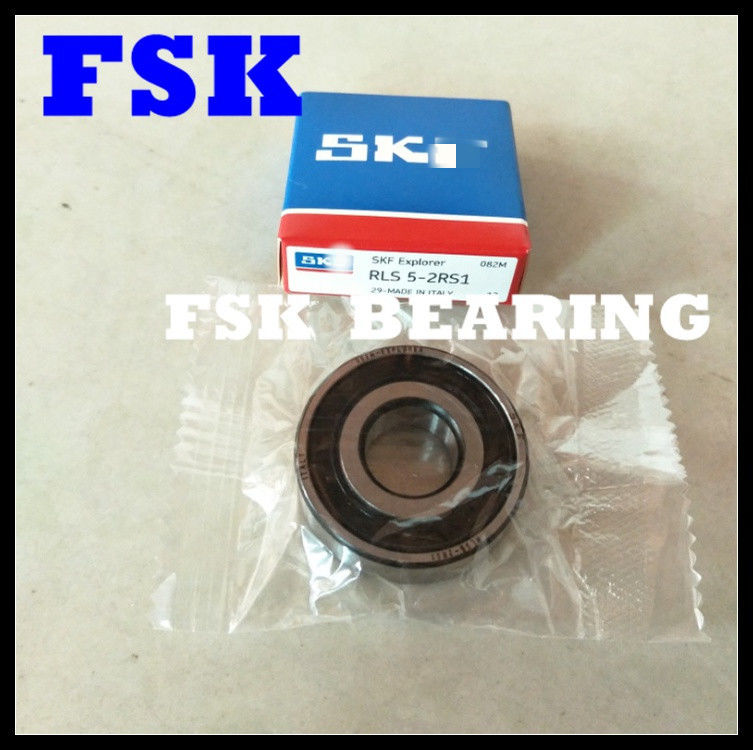 Inch Size RLS 5-2RS1 , RLS 20 ZZ Deep Groove Ball Bearing Miniature ...