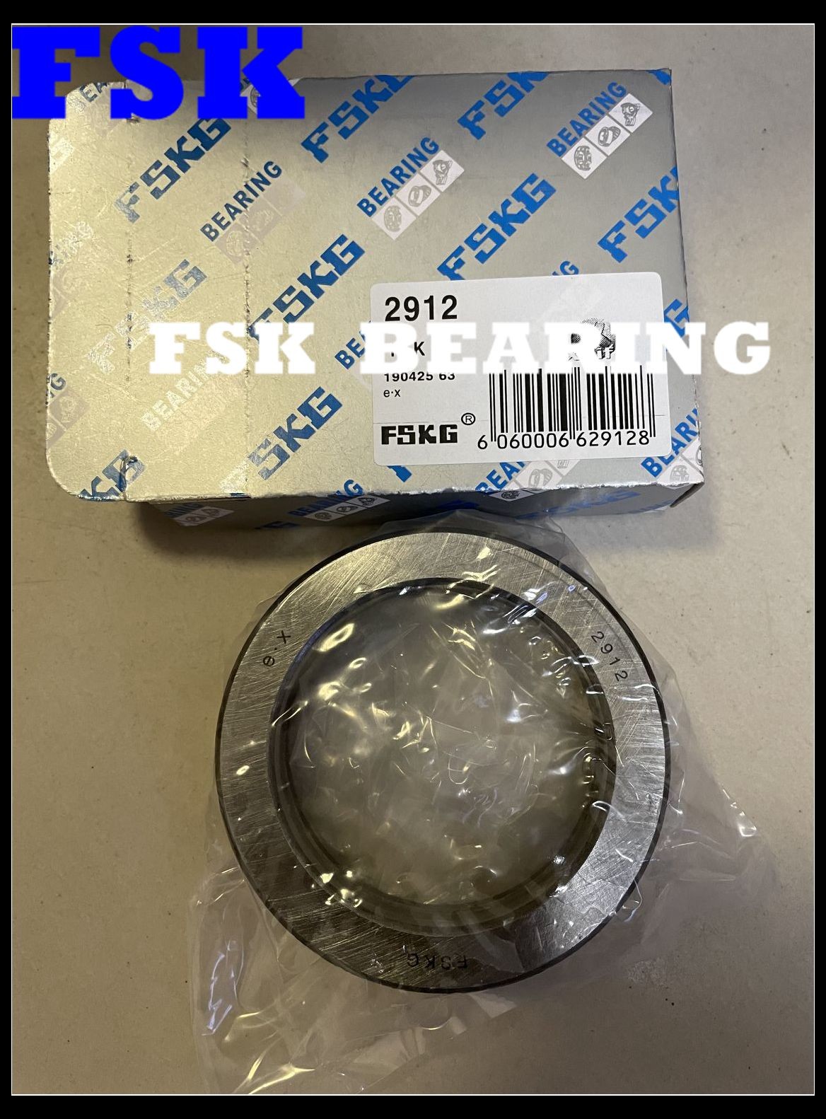 One Way 2912 2913 2914 Thrust Ball Bearings Single Direction Gcr15 ...