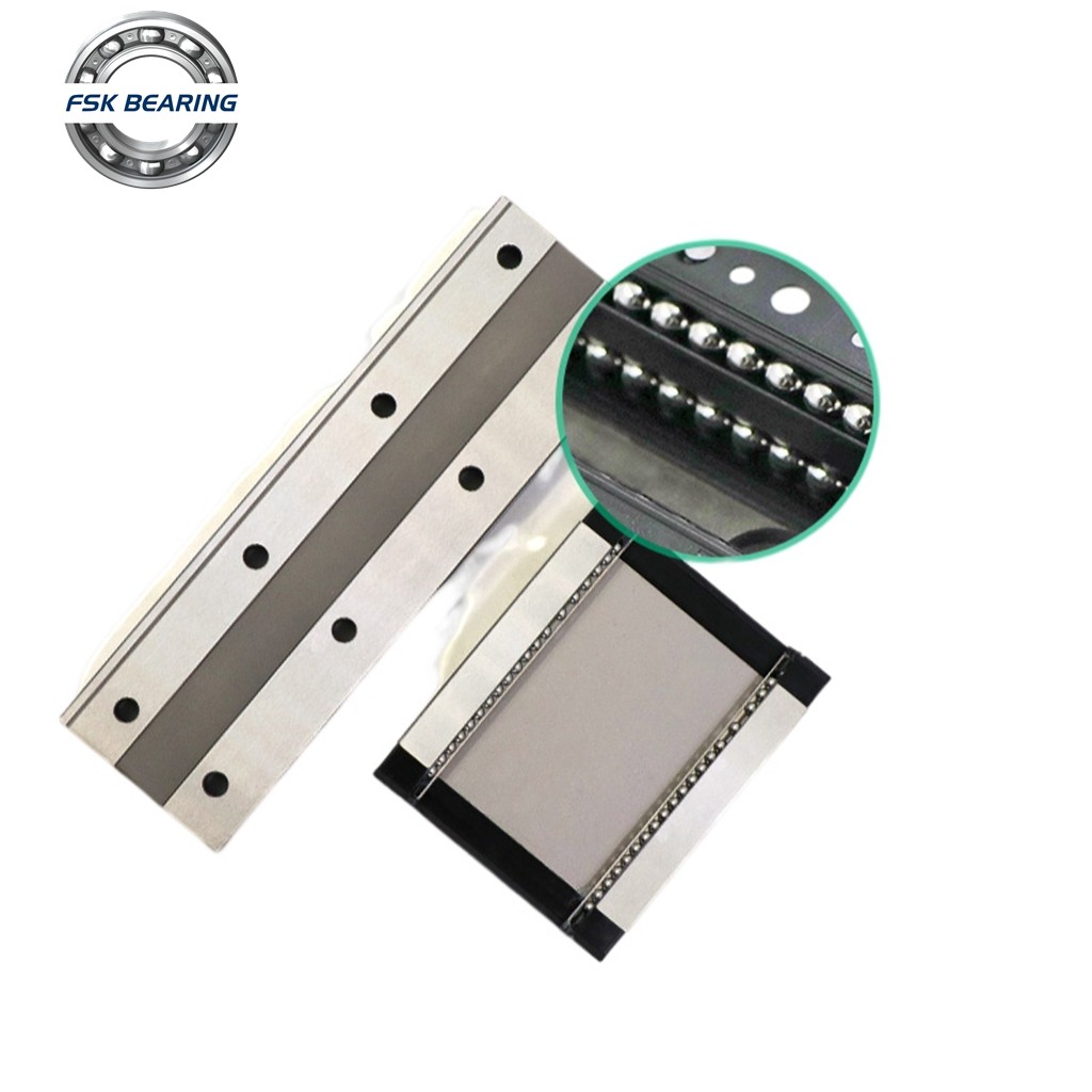 KWEM07-09-12-15-WL-G3 Guide Rail Slider Rolling Guide Linear Bearings ...