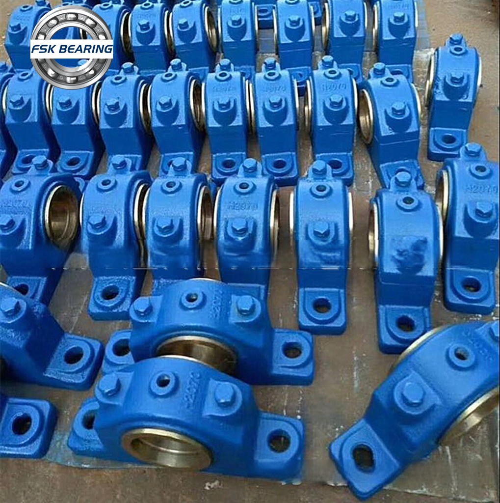 Split Type H2080 Plummer Block Housing 80*110*80mm Cast Iron Cast Steel