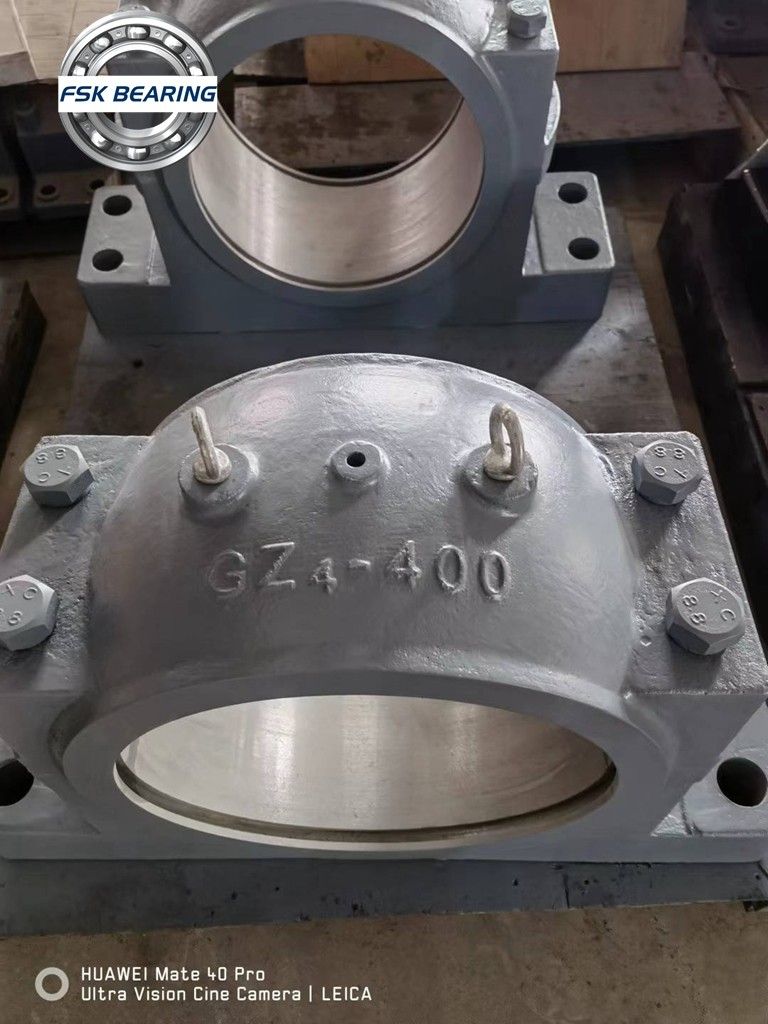 GZ4-400 Plummer Block For Spherical Roller Bearing With Locating Ring ...