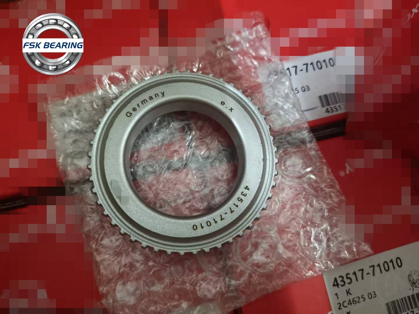 Auto Spare Parts 43517-71010 Front Wheel Hub Bearings ID 42mm Rear Axle ...