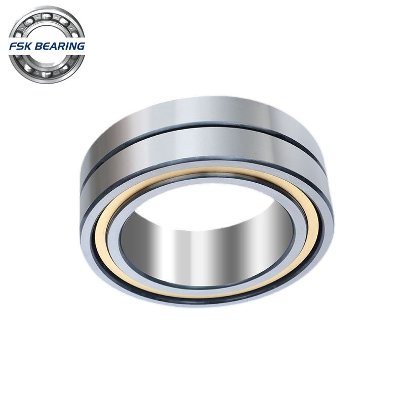 ABEC-5 4028D 4086128 Double Row Angular Contact Ball Bearing 140*210*69mm Brass Cage