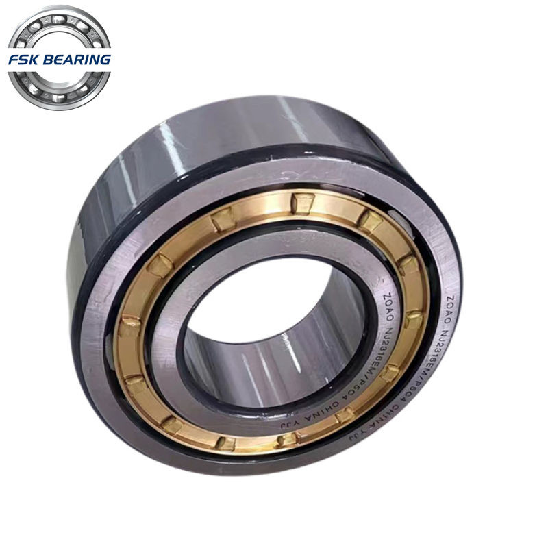 Heavy Duty NU 216 ECML/C4 Cylindrical Roller Bearings Single Row ID ...
