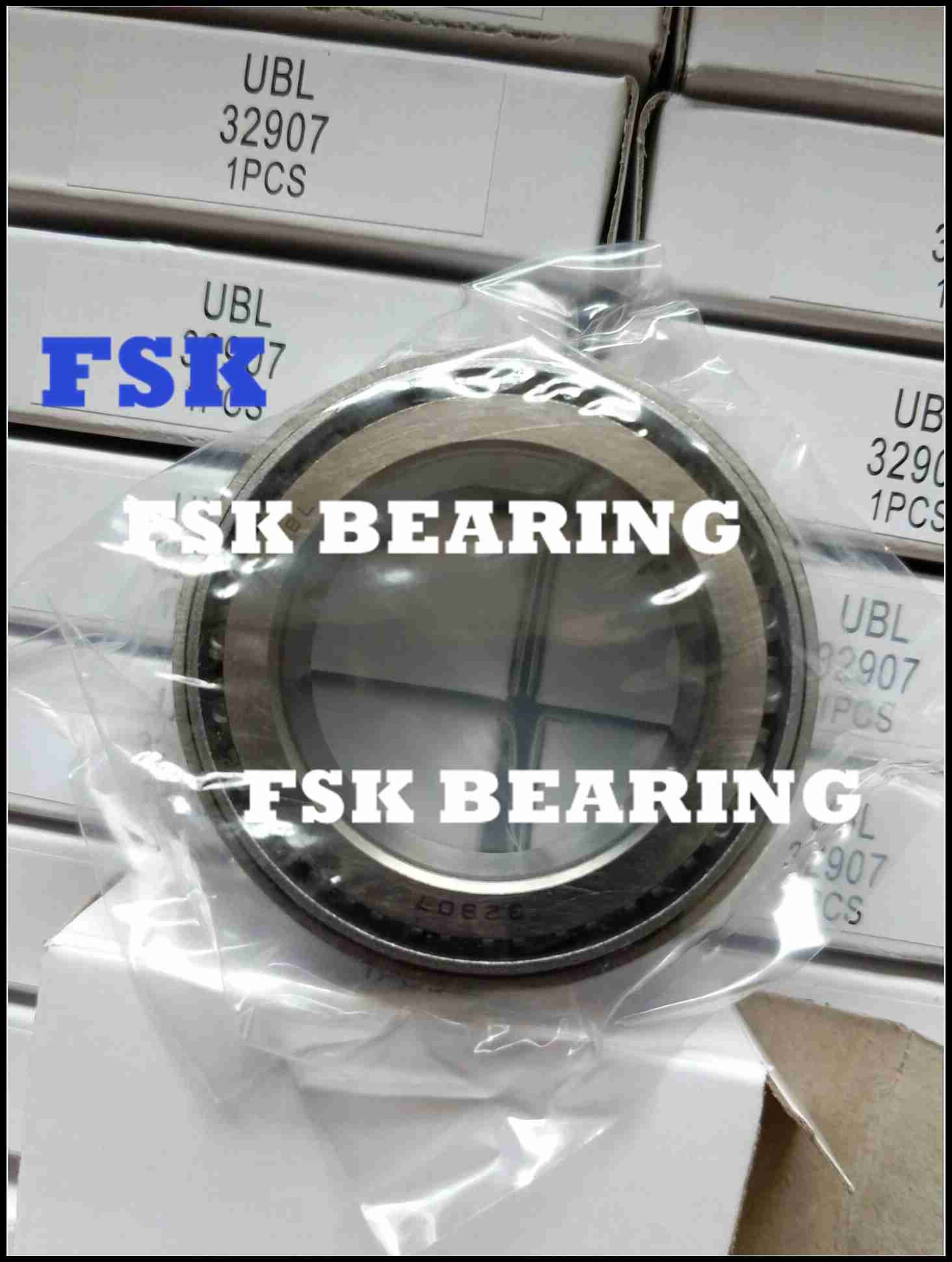 Light Series 32907 Tapered Roller Bearing Single Row For Auto And Truck ...