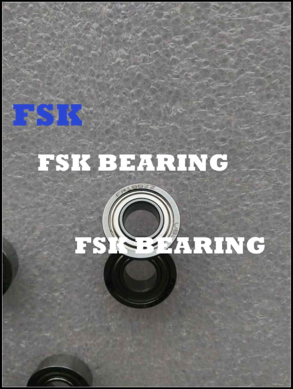 High Speed FR188ZZ Miniature Flange Bearing For Lawn Mower Wheel 6.35 X ...