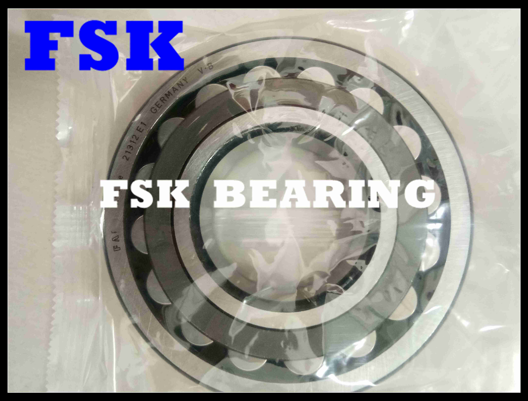 21312 E1 , 21312E1-TVPB Double Row Spherical Roller Bearing Rolling ...