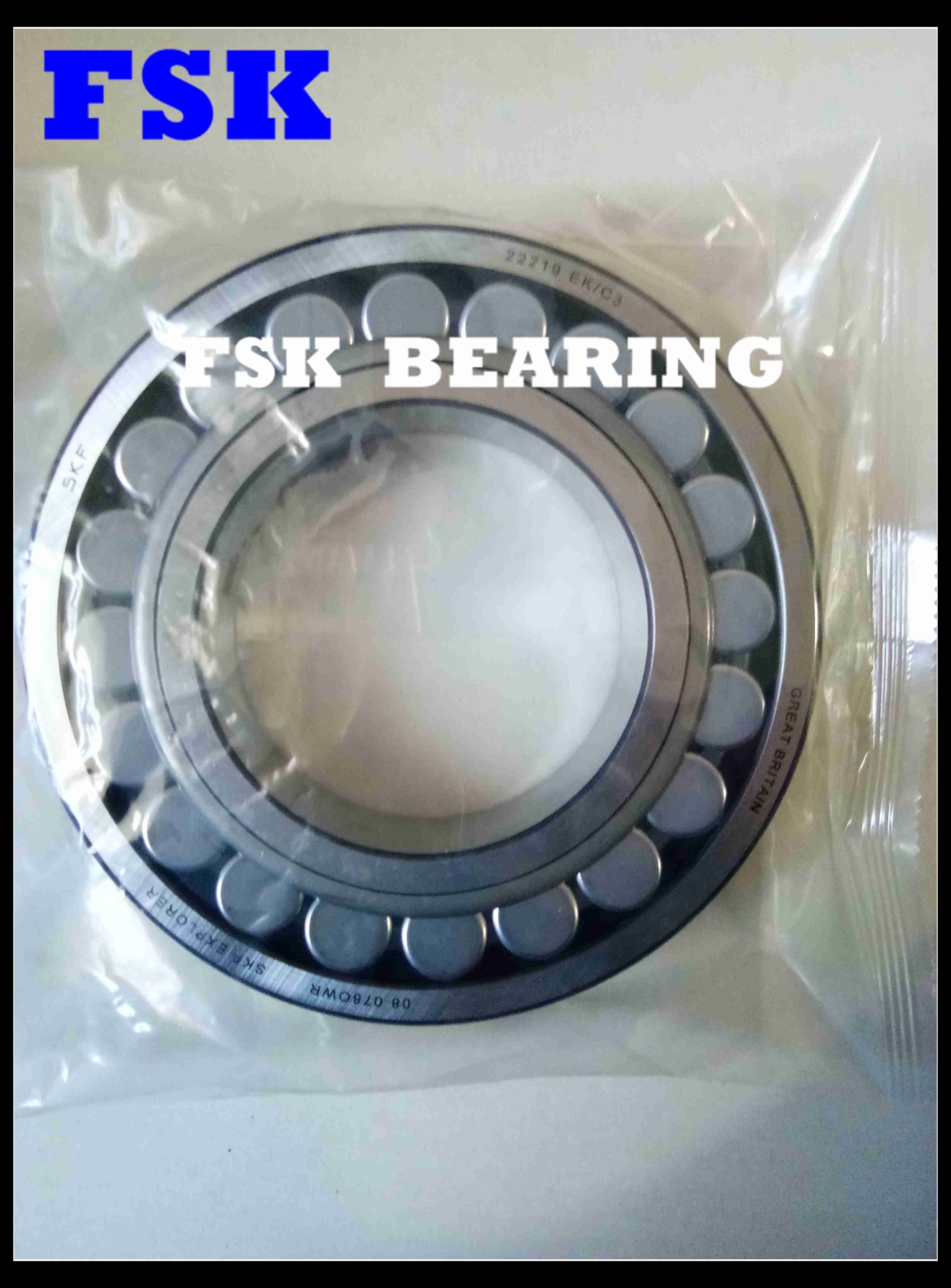 22218 EK / C3 , 22219 EK / C3 Spherical Roller Bearing Special Loom ...