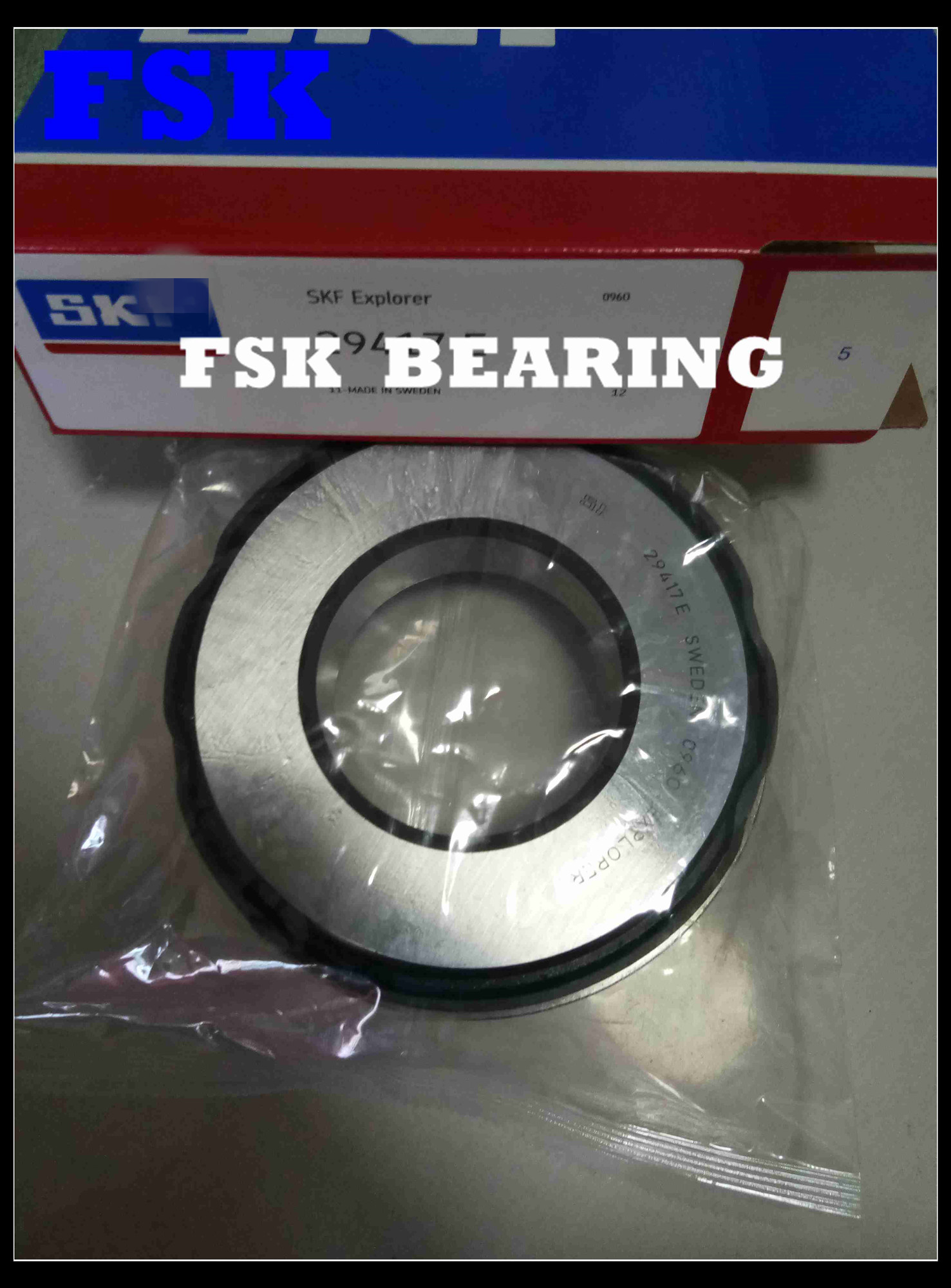 Single Row 29417E 29418E 29420E 29422E Spherical Roller Thrust Bearings ...