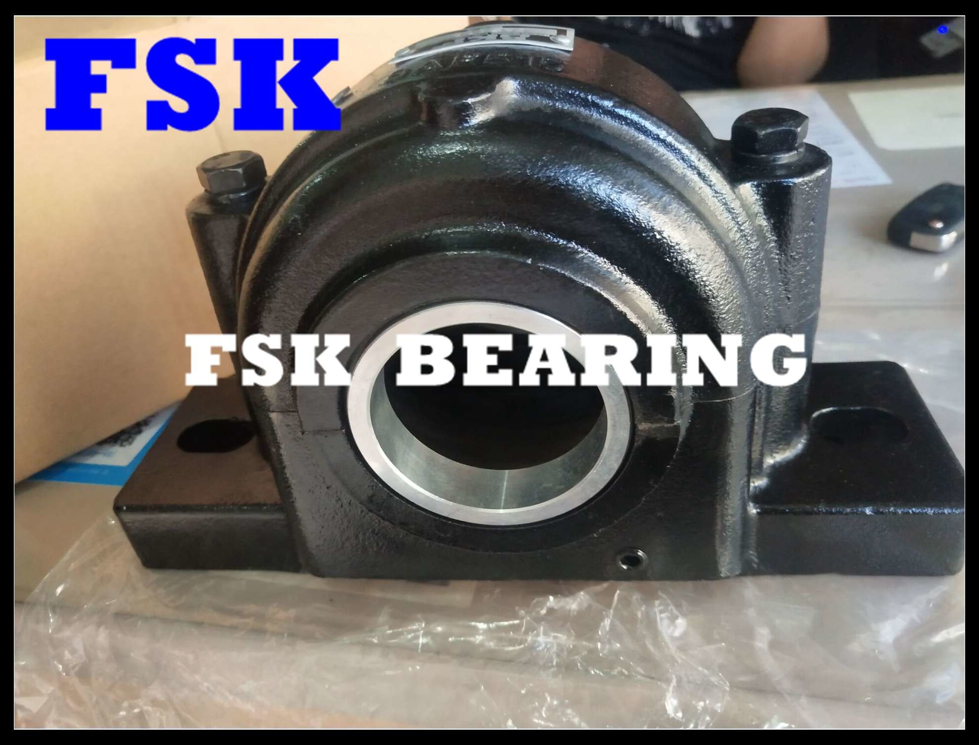 SAF512 SAF513 SAF515 Split Pillow Block Bearings Housing Cast Iron Cast ...