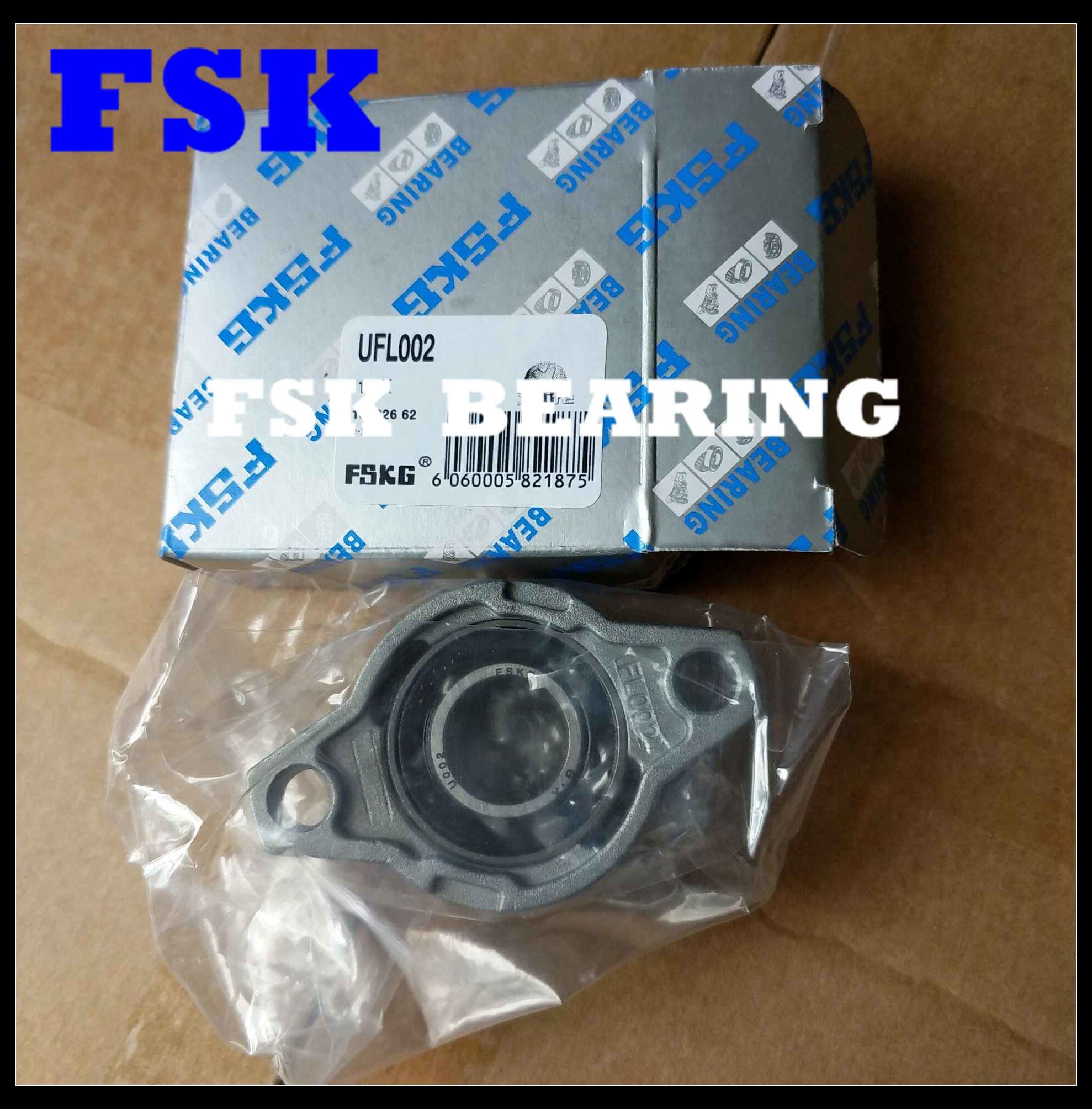 Zinc Alloy KFL002 UFL002 Pillow Block Bearings Two - Bolt KP08 KFL000 UP001
