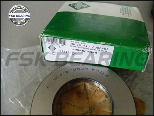 High Axial Load 9292 Cylindrical Roller Thrust Bearings Thicked Steel