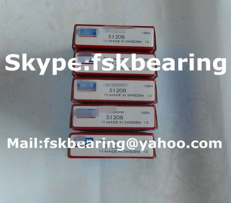 Small Size 51208 , 8208 Single Row Thrust Ball Bearings Gcr15