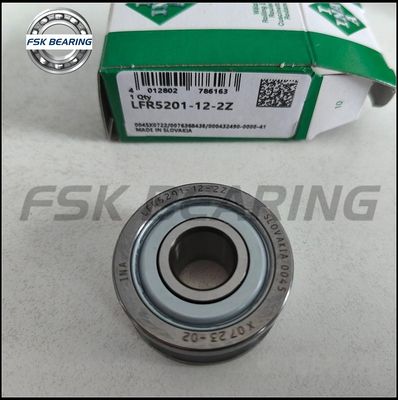 Smooth LFR5201-12-2Z Outer Ring Grooved Roller Bearing LFR5 Series ...