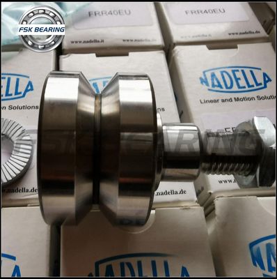 High Precision FRL40EU Roller Bearing With V-Groove Bolt Concentric FRL ...