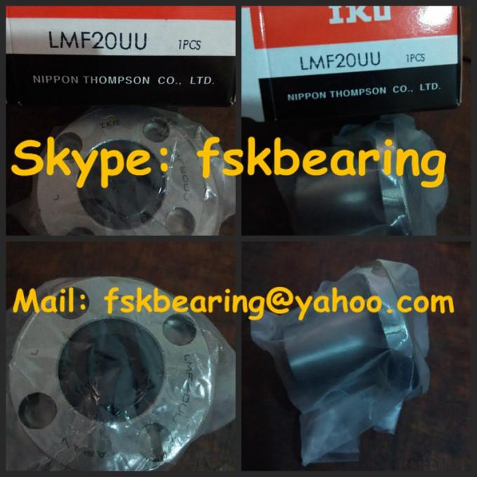 Round Flange LMF20UU IKO Linear Motion Bearings 20 × 32 × 42mm