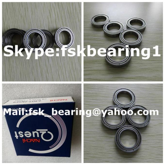 Steel Cage 6803ZZ Thin Wall Ball Bearing for Motor Vehicle Gearing Part