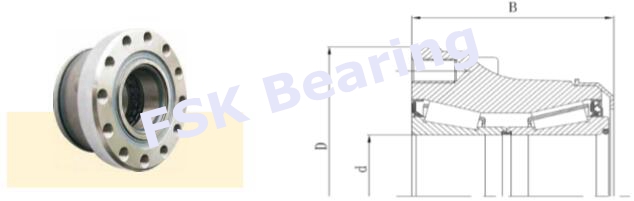 VKBA5377 , 801974AE.H195 , F 300005 Compact Tapered Roller Bearing And ...