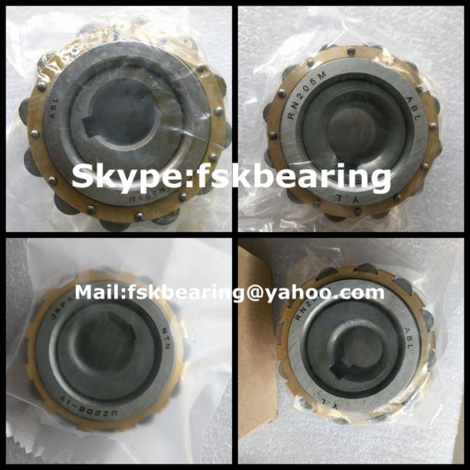 Brass Cage Steel Pin RN205M Eccentric Roller Bearing For Reducer 25mm × ...