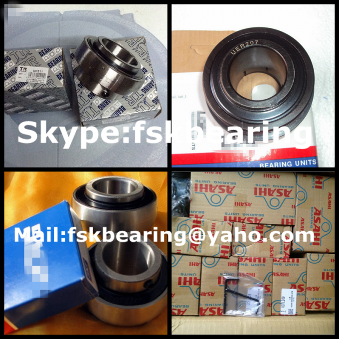 Steel Cover SB 208/210 ZZ Deep Groove Ball Bearings Radial Insert Ball Bearings