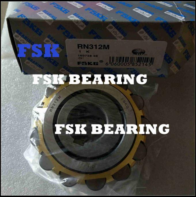 Brass Cage RN312M Cylindrical Roller Bearing Eccentric Bearing 60 × 130 ...