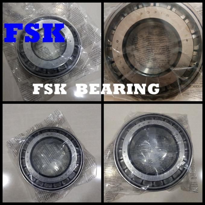 Chrome Steel / Stainless Steel Tapered Roller Bearings P5 30203 , 32217 ...