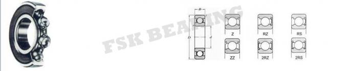 Inched RLS8ZZ , RLS8-2RS Deep Groove Ball Bearing 25.4 × 57.15 × 15 ...
