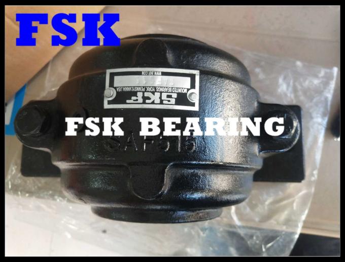 SAF512 SAF513 SAF515 Split Pillow Block Bearings Housing Cast Iron Cast ...