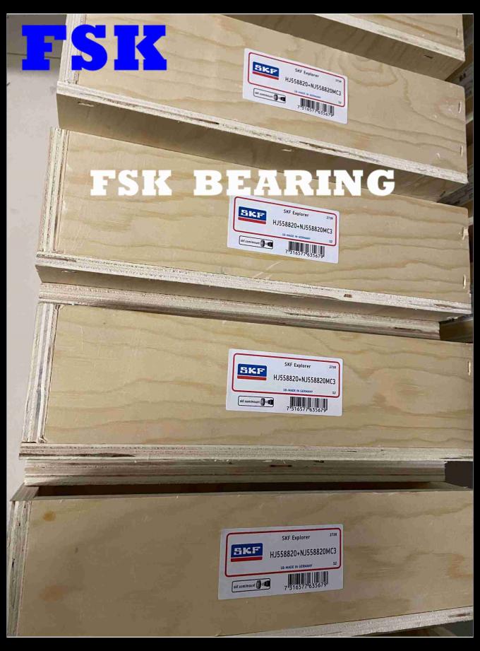 L - Shaped HJ420 Cylindrical Roller Bearing Angle Ring For NJ Design