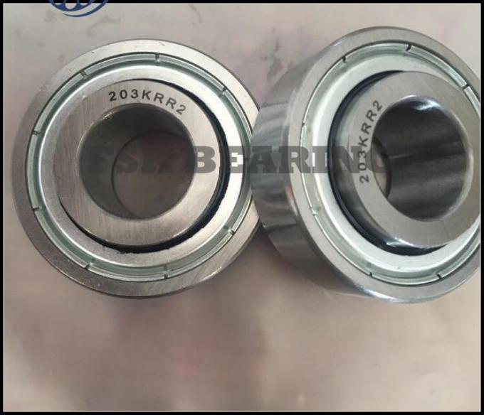 Double Row F-110390 5204KP2 203KRR2 Round Hole Deep Groove Ball Bearing ...