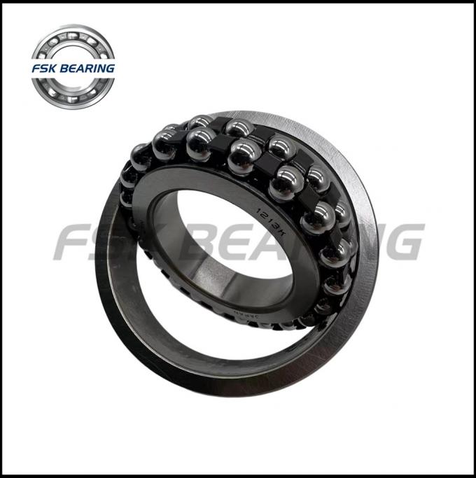 Double Row 1213K Angular Contact Ball Bearing With Taper Hole Steel ...